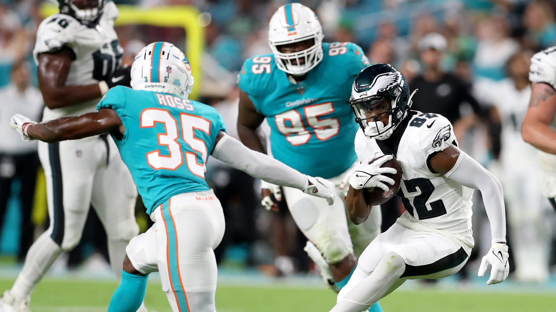 ¡Por fin! Eagles y Dolphins frente a frente