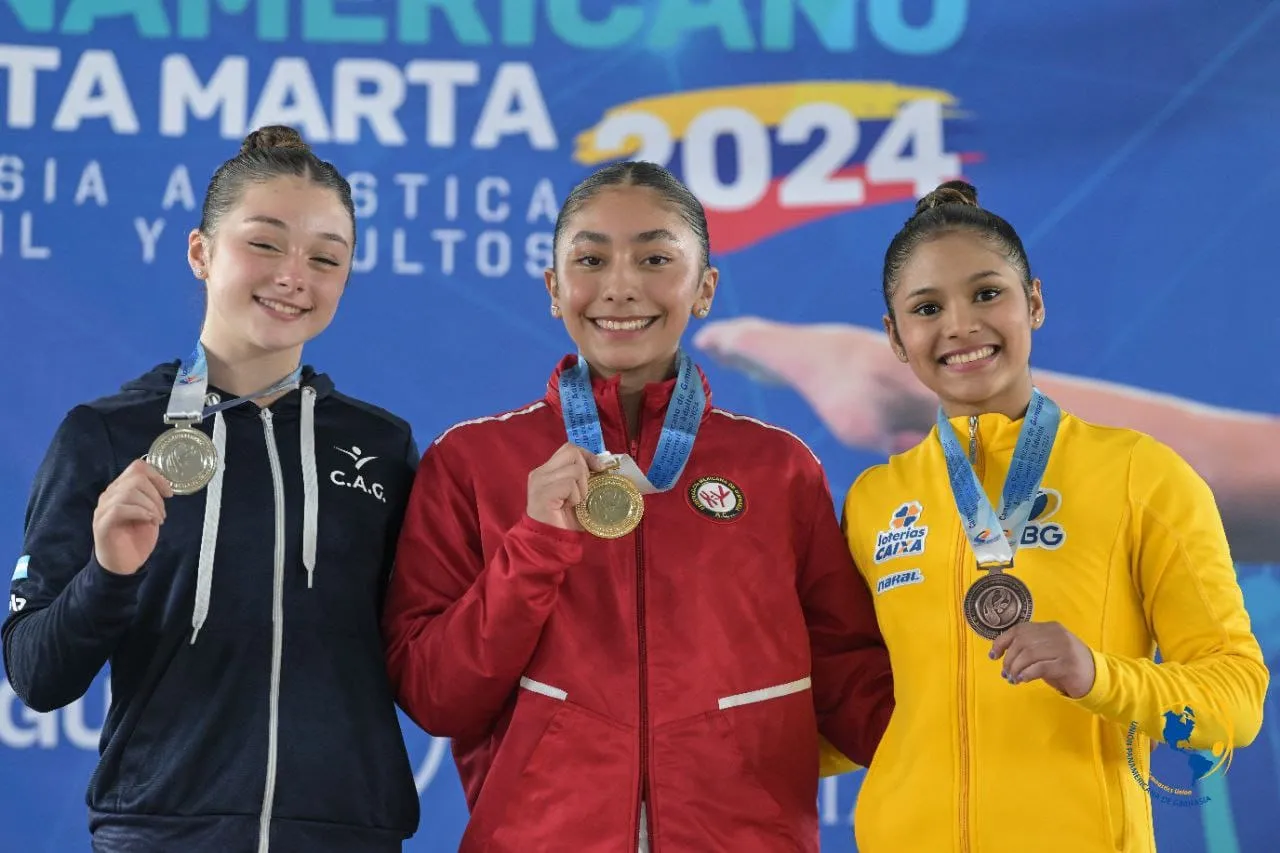 Michelle Pineda gana Oro en Panamericano de Gimnasia - Noti Sports
